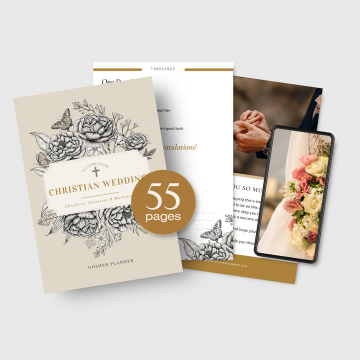Christian Wedding Planner – Goshen Planner